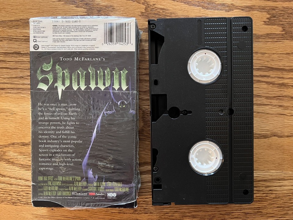 Spawn (VHS, 1997, Rated PG-13) 794043459139| eBay