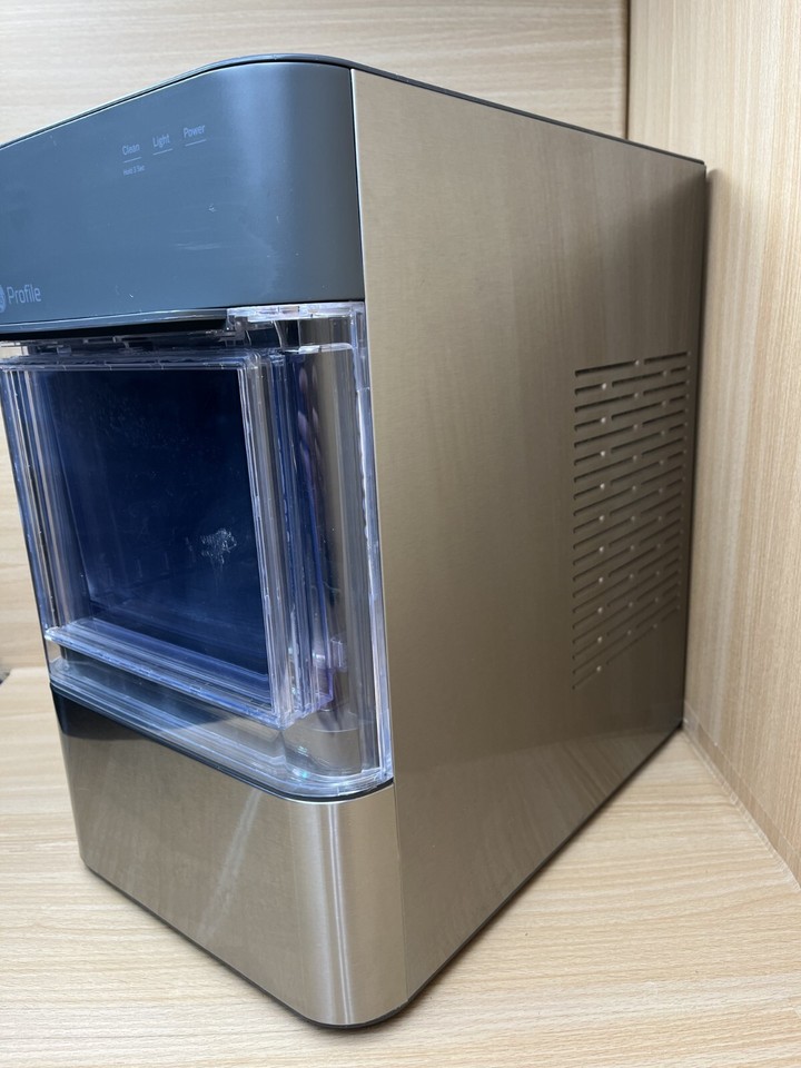 GE Profile Opal 2.0 38lb, Countertop Nugget Ice Maker Stainless Steel ...