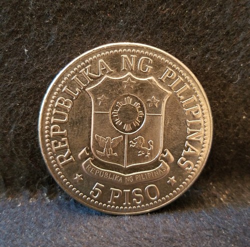 1975 Philippines 5 piso, president Ferdinand Markos, UNC or so, KM-210.1 | eBay