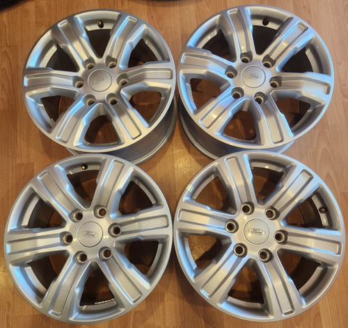 SET OF (4) 17" FORD RANGER FACTORY OEM SILVER ALLOY WHEELS RIMS 17x8 ...