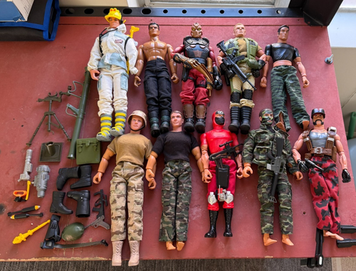 Collection of 10 GI Joe Dolls From the Early 2000s | Miscellaneous Gear ...