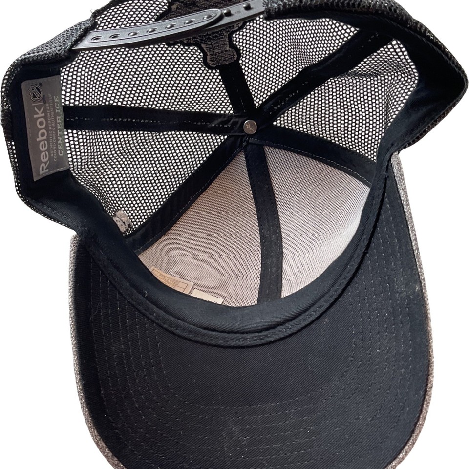 Chicago Blackhawks Stanley Cup Champions Trucker Hat Reebok NHL Black ...
