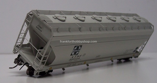 InterMountain Santa FE 40' 12 Panel Boxcar 46023 ATSF HO Scale Diagonal ...