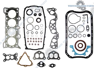 84-87 Honda Civic DX CRX 1.5L EW D15A2 BRAND NEW Engine Complete Full ...