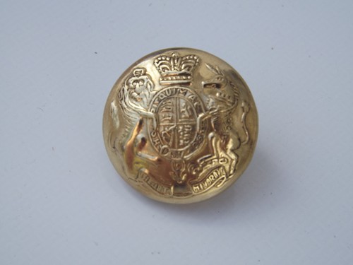 Reproduction Victorian British Army QVC General Service Button Brass ...