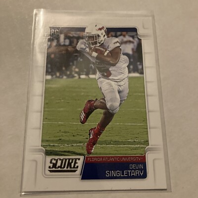 2019 Score Football #391 Devin Singletary Rc | eBay