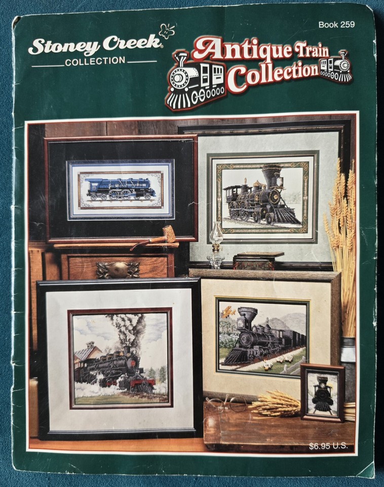 Steam Train Locomotive Stoney Creek Cross Stitch Pattern 259 | eBay
