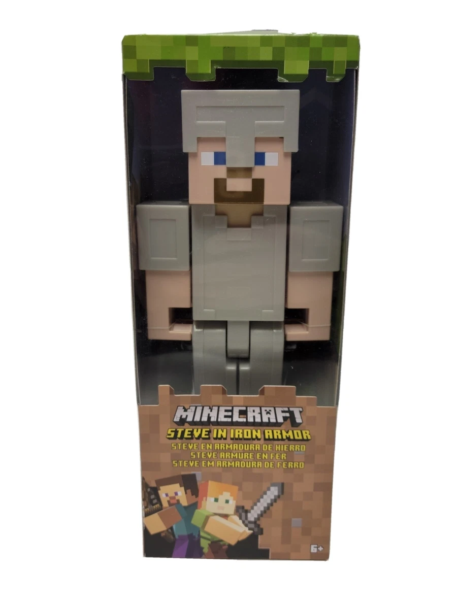 Minecraft Steve Iron Armor