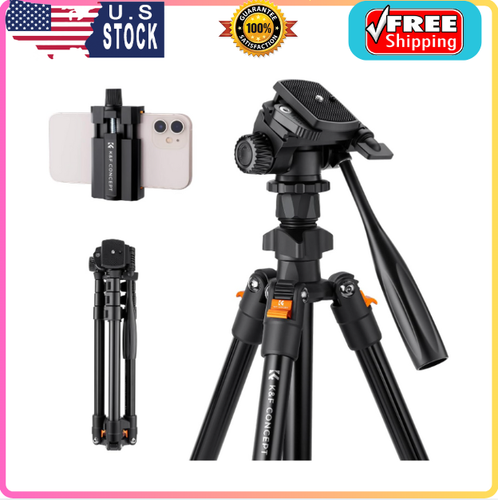 Tripod, 70" for Cellphone Photograghy Video Recording, with Outdoor Travel Ba... | eBay