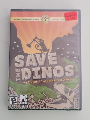Save the Dinos (PC CD-ROM, 2007) - Learning National Geographic - New ...
