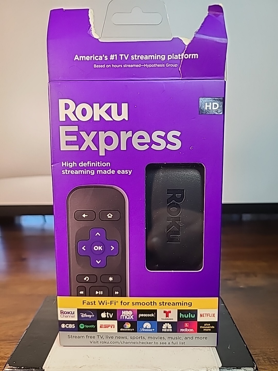 Roku Express 3960RW HD Streaming Device - Black 829610004914| eBay