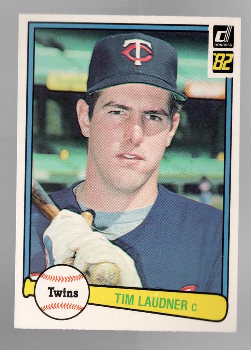 1982 Donruss Tim Laudner Minnesota Twins #549 Near Mint or Better | eBay