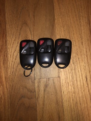 LOT OF 3 VISTEON FCC ID: KPU41805 REMOTE TRANSMITTER KEYLESS ENTRY CAR ...