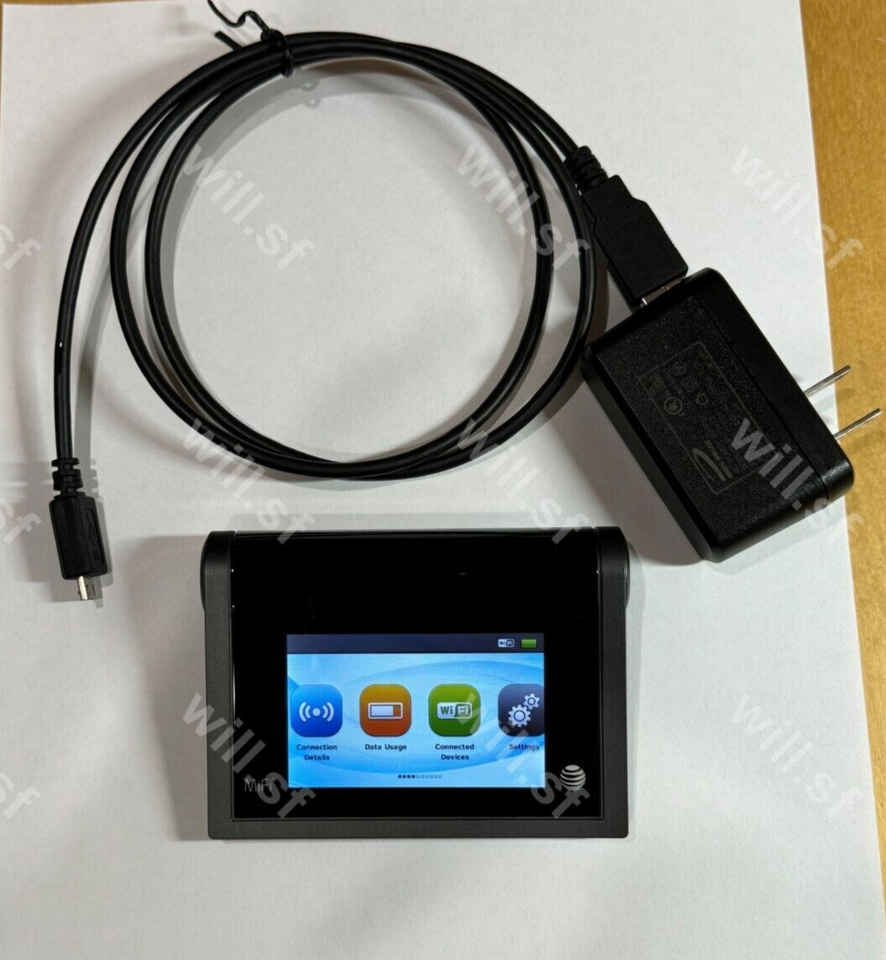 AT&T Novatel Wireless 5792 Mobile Hotspot MiFi Liberate 4G LTE Internet ...