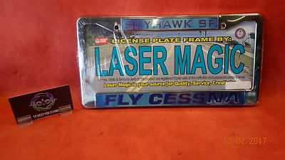 Cessna, 172 Skyhawk, Laser Magic License Plate Holder | eBay