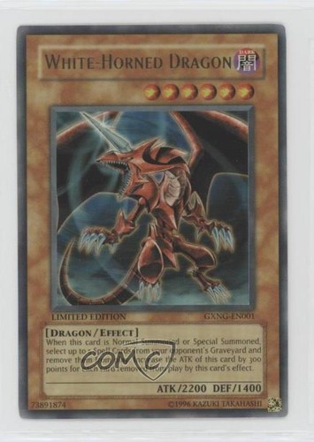 2002-Now Yu-Gi-Oh! Miscellaneous Promos White-Horned Dragon #GXNG-EN001 ...