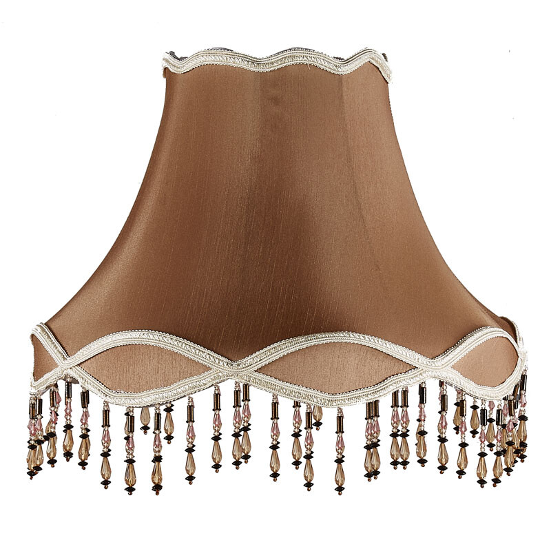 Retro European Lamp Shades Fringe Crystal Light Shades Romantic Table ...
