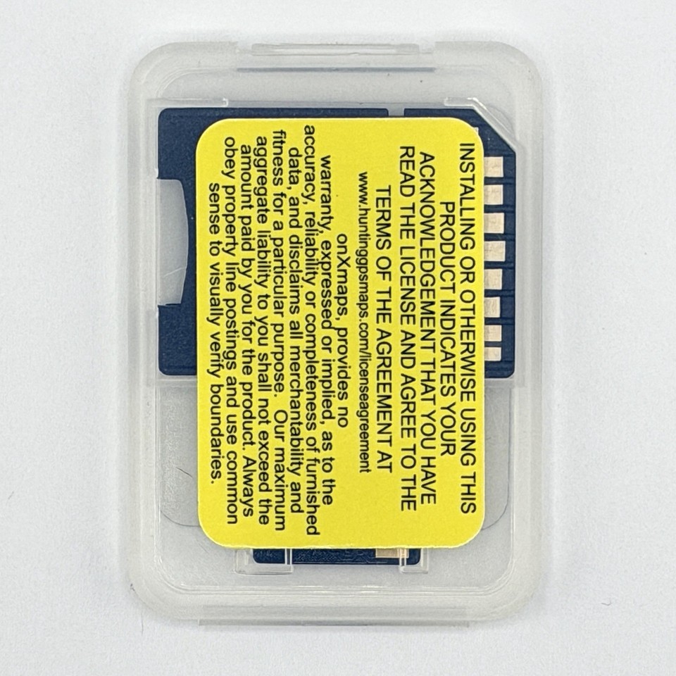 OnX Maps Hunt Wyoming MicroSD Data Card Premium GPS Mapping Solution | eBay