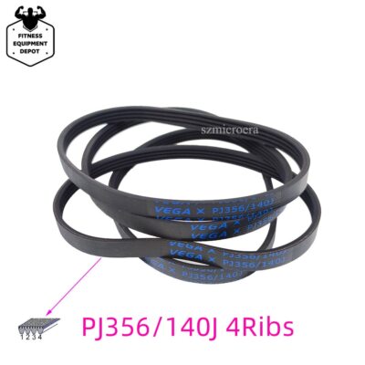 Rubber VEGA Belt Treadmill Drive Belt PJ356/140J 4Ribs Multi Groove ...