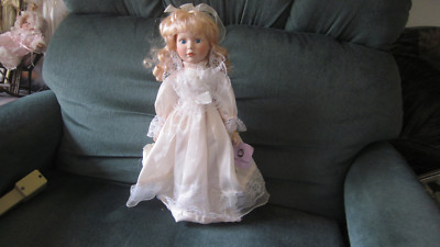 Classical Treasures Porcelain Doll 15" with Stand | eBay