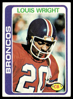 1978 Topps Set Break Louis Wright #420 Denver Broncos | eBay