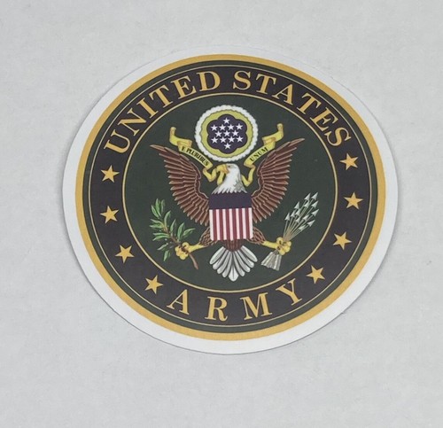 “United States Army ” Sticker Logo Eagle Military Veteran USA Souvenir ...