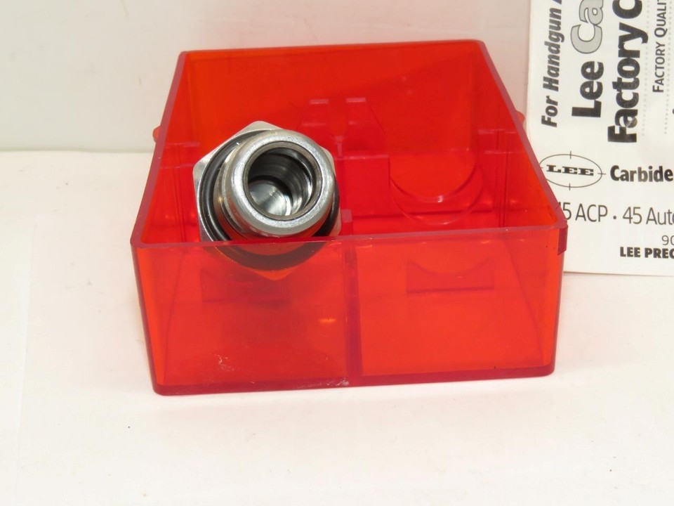 LEE CARBIDE FACTORY TAPER CRIMP DIE 90864 FOR 45 ACP 45 WIN MAG 45 AUTO ...