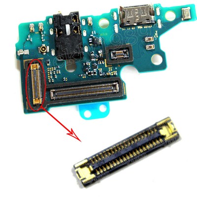 10 X LCD Display Screen FPC Connector For Samsung A71 A715 A715F A715FD ...