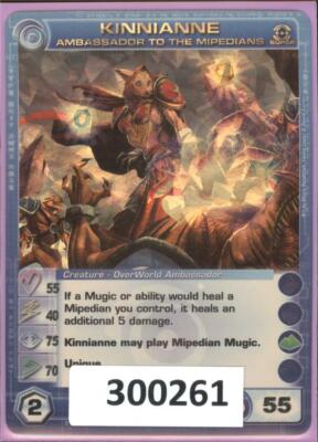 (300261) KINNIANNE 55/40/75/70/55 SUPER RARE Premium Pack Foil Chaotic ...