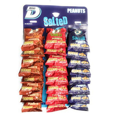 Big D Nuts | Mixed Pub Card 24x50g | 8x Salted - 8x Dry Roasted - 8x ...