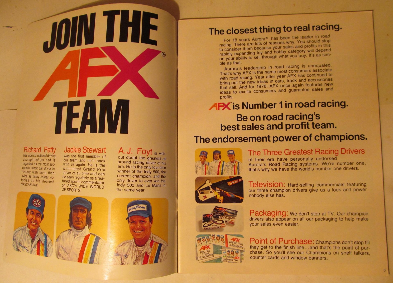 Aurora AFX 1978 Dealers Slot Car Catalog - Magna Sonic, Super Magna ...