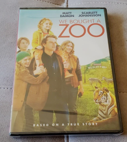 *New/Sealed* We Bought a Zoo DVD Matt Damon Scarlett Johansson ...