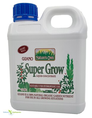 1 LITRE NATURE'S OWN GUANO NUTRIENT 100% ORGANIC FOR HYDROPONICS | eBay ...