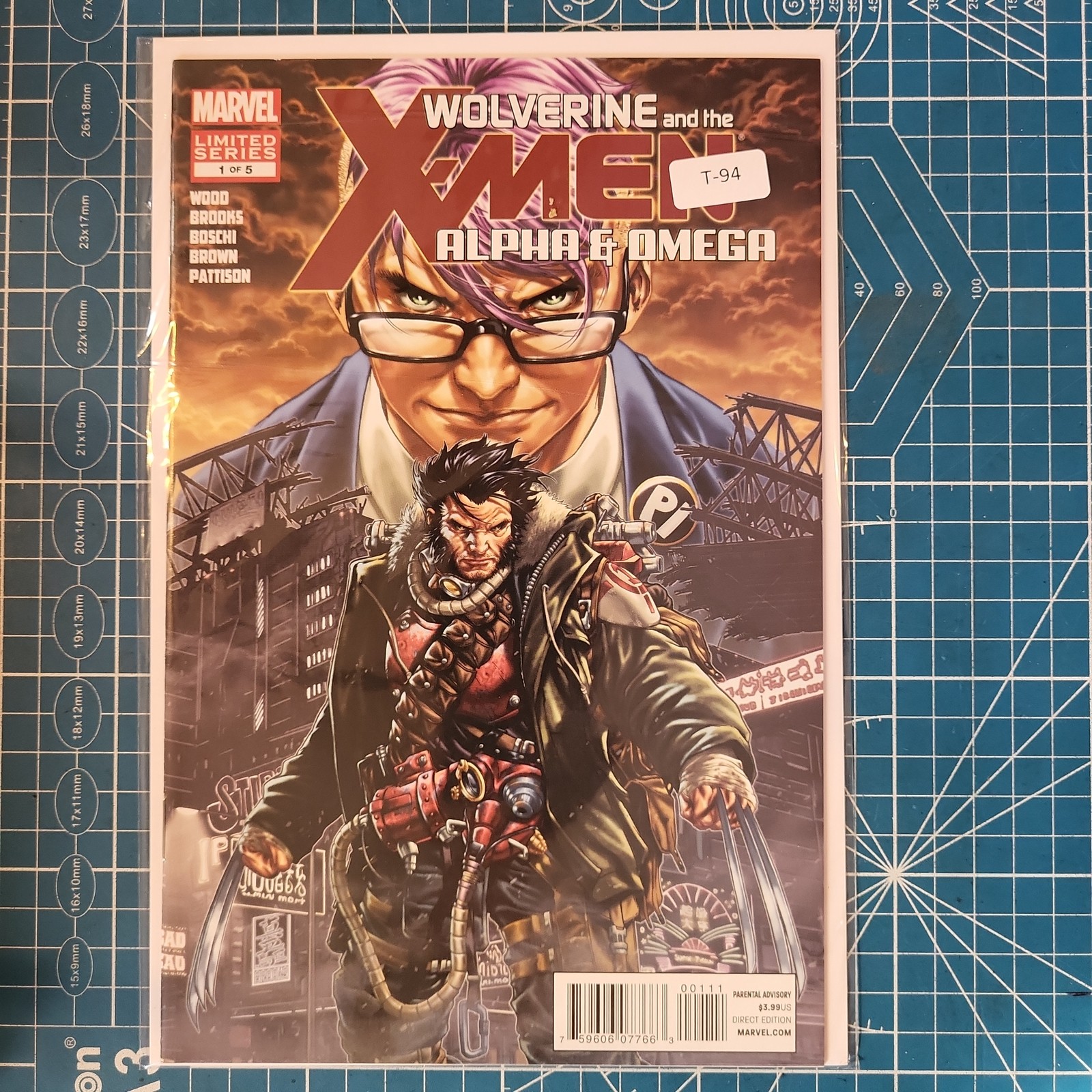 WOLVERINE & THE X-MEN: ALPHA AND OMEGA #1 8.0+ MARVEL COMIC BOOK T-94 ...