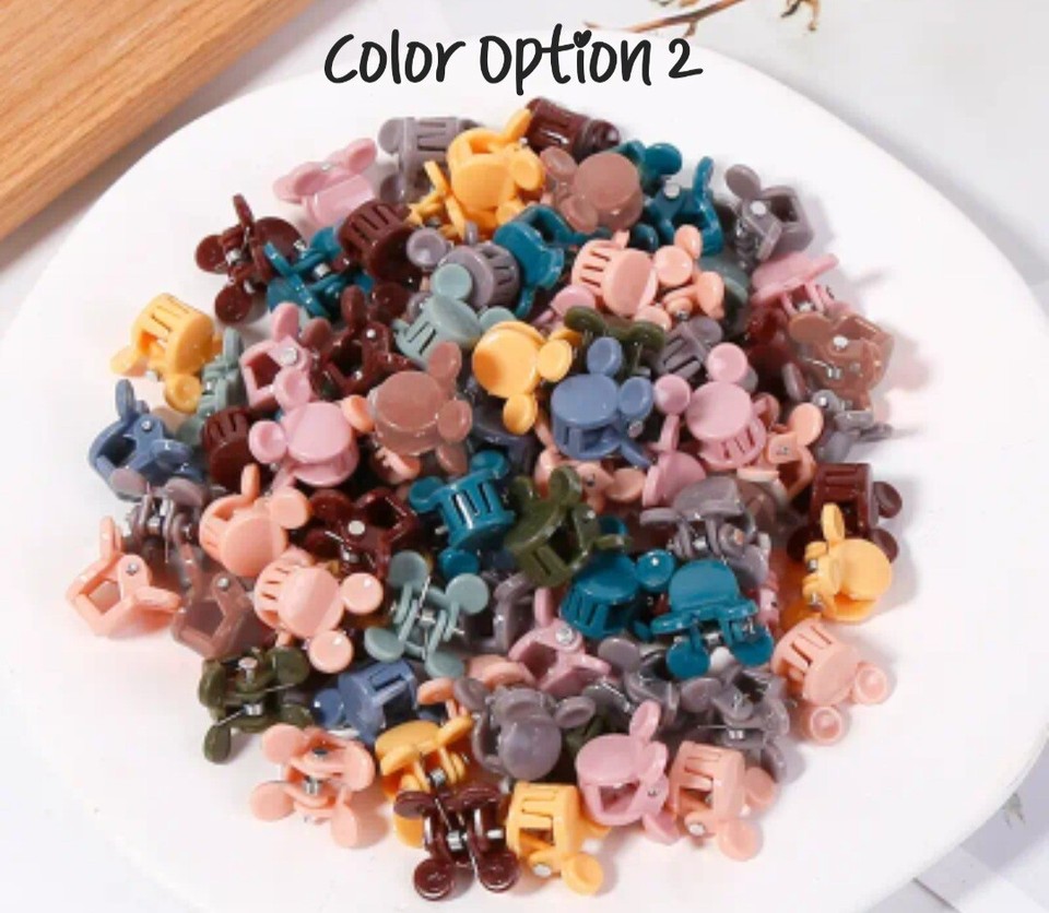 Mickey Hair Clips, Disney Accessories, Disney claw clip, Toddler Hair ...