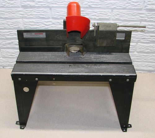 90s SEARS CRAFTSMAN 925479 ROUTER TABLE --- not complete ---- see pics ...