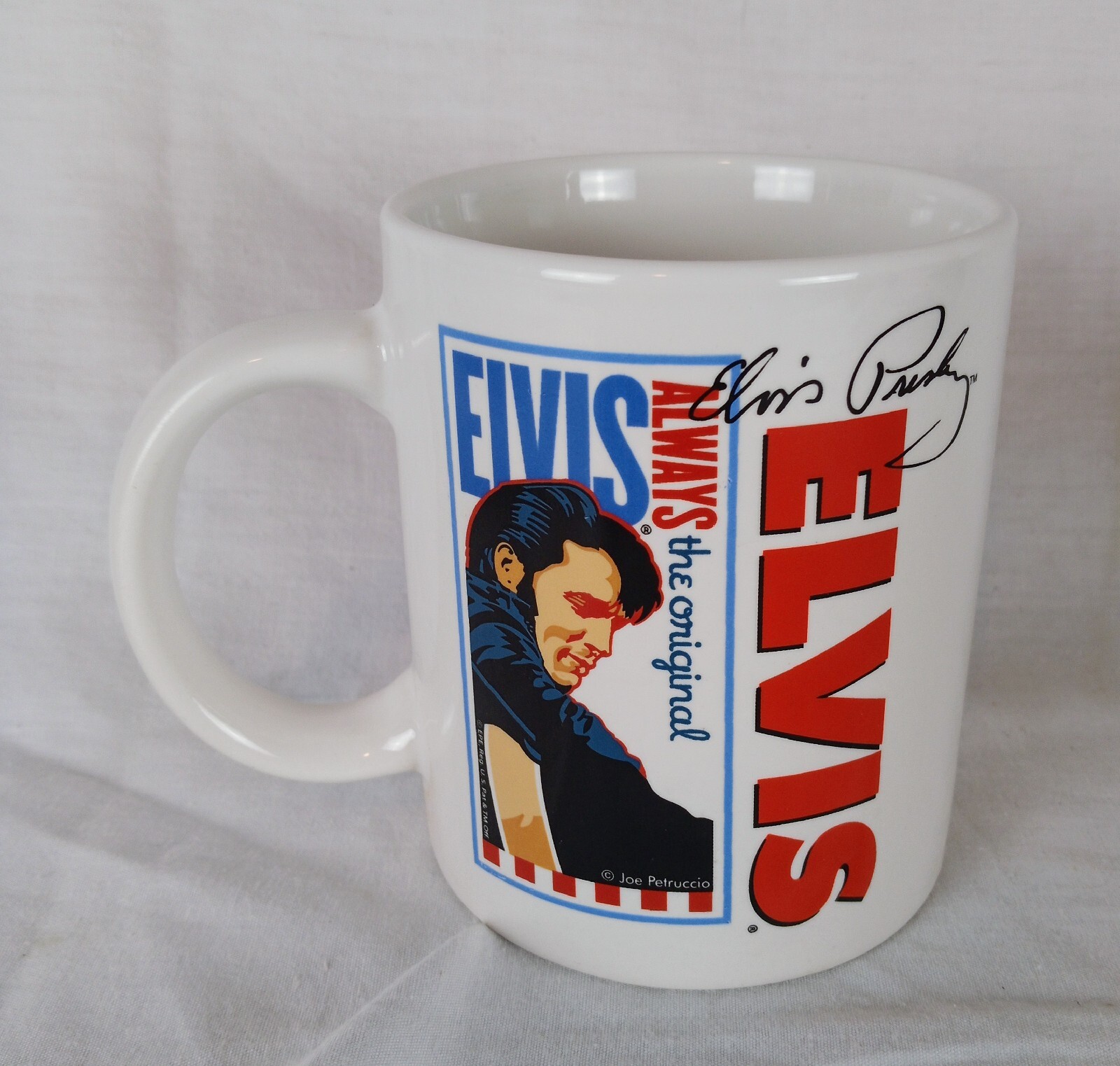 Elvis Presley Coffee Tea Mug 10oz Cup "Always The Original" Signature ...