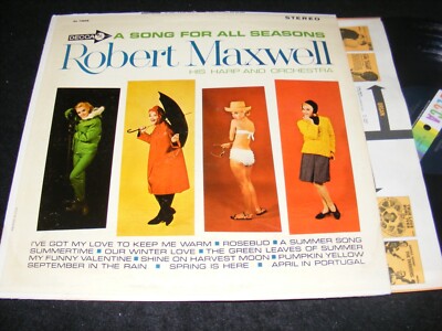 CHEESECAKE Scarce ROBERT MAXWELL Harp & Orchestra LP A Song For All ...