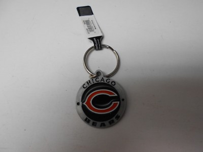 3 Chicago Bears Key Chains. Very nice. Metal with emblem protruding out ...
