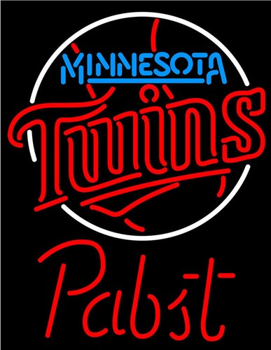 10" Vivid LED Minnesota Twins Neon Sign Light Lamp Beer Bar Wall Decor ...