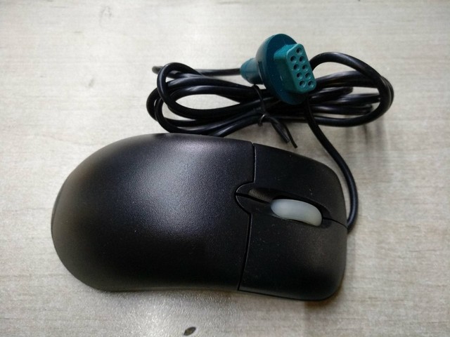 Mouse RS232 (Serial Port) Black Color With Scroll | eBay