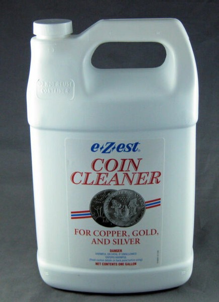 E-zest Coin Cleaner 1 Gallon Size Tarnish Remover for Silver Gold ...