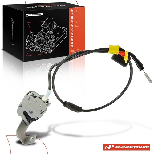 A-Premium Rear Right Door Upper Latch Assembly w/ Cable for Ford F150 ...