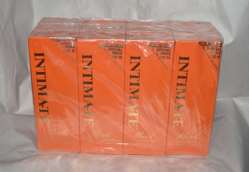 12X NIB Intimate Musk Eau de Cologne 3.4 fl oz each ~ Sealed ...
