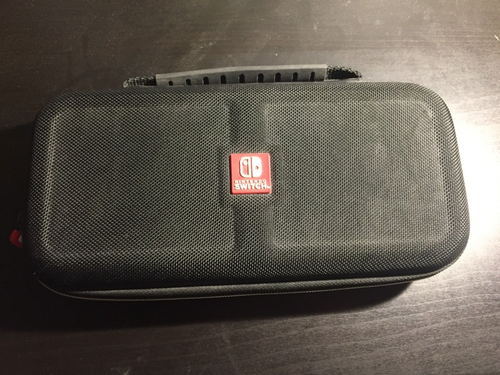 Official Nintendo Switch Carrying Case 10" Long Black with Zipper ...