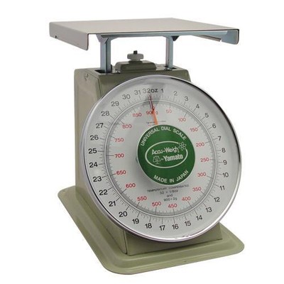 Weighing Scale With Platform Yamato Accu-Weigh 40 Lb Mechanical Dial ...