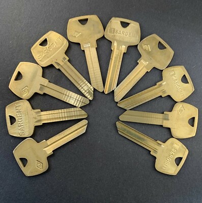 Lots of Key Blanks 6275RA O1007RA O43RA Type 6 Pin for Sargent RA ...