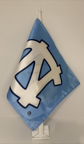 UNC Tar Heels Window Mount Car Flag NCAA 2-Sided Licensed ACC 13"x11 ...