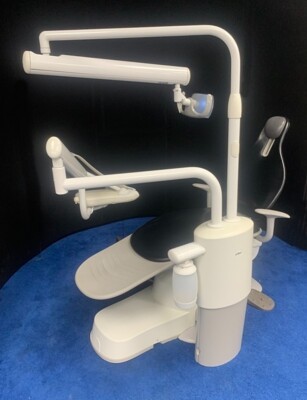 ADEC 311A Dental Operatory Package - Euro Delivery Unit & Light, Black ...