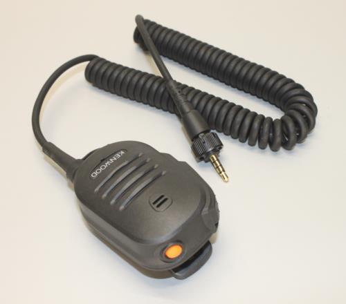 (NEW) Kenwood Speaker Mic KMC-55W IP67 Waterproof Speaker Mic for NX ...